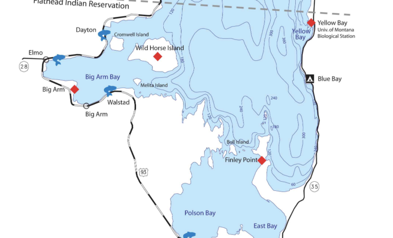 Lake Maps and Access Sites - Mack Days